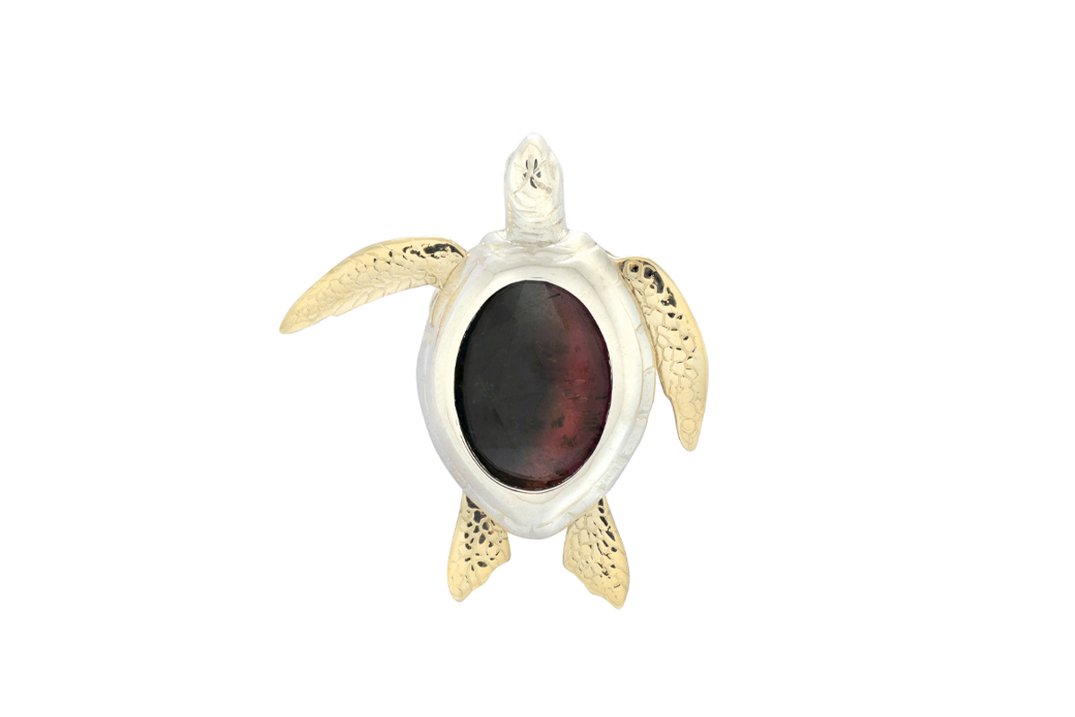 Tourmaline Sea Turtle - freeRange Jewels